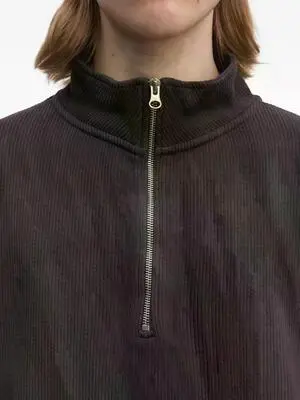 ANOTHER ASPECT 2.0 Half-zip Sweatshirt - Brown