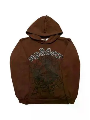SP5DER Hooded Sweatshirt - Brown