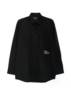 Karl Lagerfeld Signature Cotton Shirt