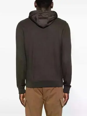 Herno Zip-up Hooded Jacket - Brown