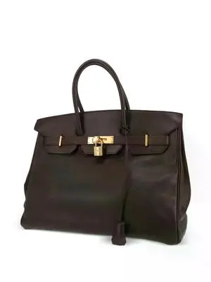 Hermès 1995 35 Birkin Handbag - Brown