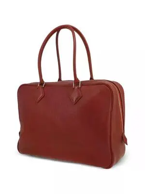 Hermès 2002 Plume Handbag - Red