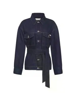 Calvin Klein Belted Button-fastening Jacket