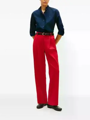 Tommy Hilfiger Pleated Trousers - Red
