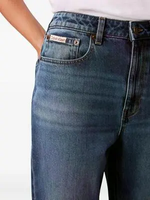 Calvin Klein Button-fastening Five-pockets Jeans