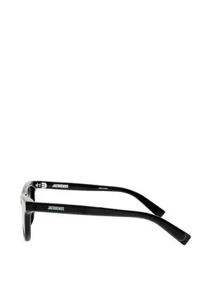 Jacquemus Square Frame Sunglasses - Black