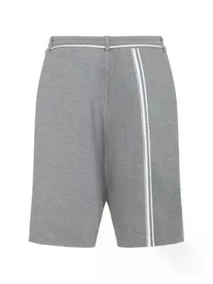 MORDECAI Drawstring Panelled Cotton Shorts