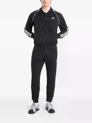 Adidas Three-stripe Sst Track Pants - Black