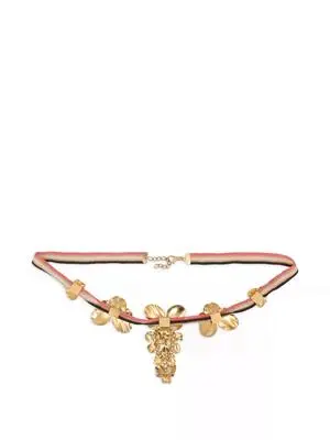 Missoni Floral Embellished Chain Necklace - Neutrals