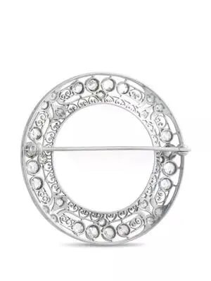 LB EXCLUSIVE Platinum Diamond Brooch