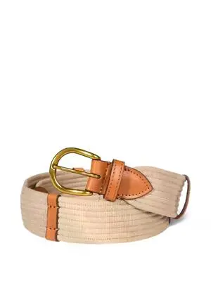 Jérôme Dreyfuss Wide Strap Belt - Neutrals