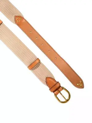 Jérôme Dreyfuss Wide Strap Belt - Neutrals
