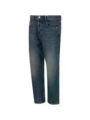 AMISH SUPPLIES Five-pocket Button-fastening Jeans