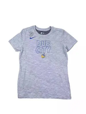 Nike Nba Golden State Warriors Dub City Dri-fit T-shirt - Grey