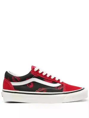 VANS Vans Old Skool Tape Lace-Up Sneakers Red