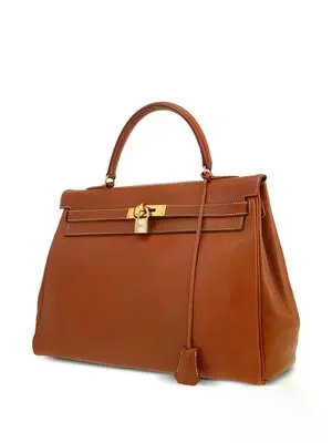 Hermès 1992 Kelly 35 Handbag - Brown