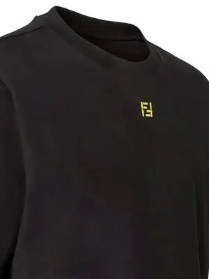 Fendi Logo T-shirt - Black