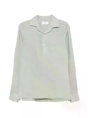 LARDINI Chest-pocket Polo Shirt - Green