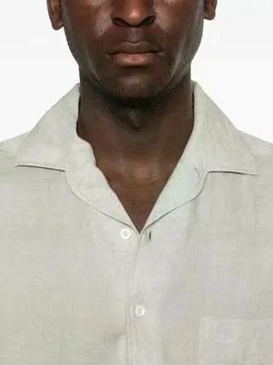 LARDINI Chest-pocket Polo Shirt - Green