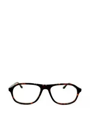 PETER AND MAY Paul Browline Glasses - Brown
