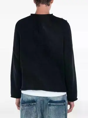 PROTÉMOA Button Shoulder Sweater