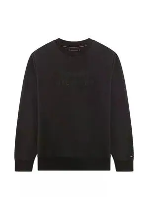 Tommy Hilfiger Logo Sweatshirt - Black