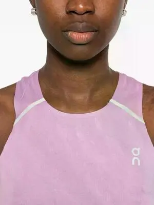 On Reflective Panel Tank Top