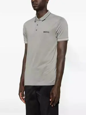 BOSS Paul Pro Polo Shirt - Grey