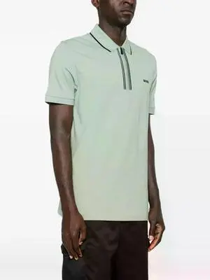 BOSS Active Slim-fit Polo Shirt In Moisture-wicking Stretch Cotton