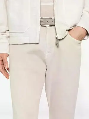 Eleventy Beige Pocket Jeans - Neutrals