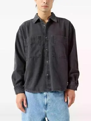 American Vintage Front-pocket Denim Shirt