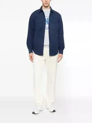 Aspesi Mod. 13 Buttoned Chest-pocket Cotton Overshirt