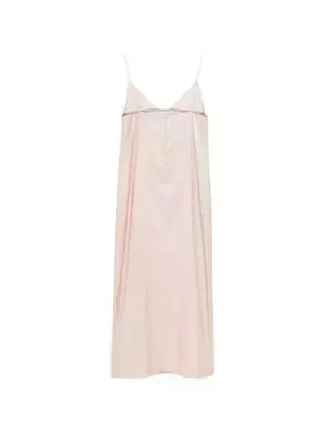 Brandon Maxwell Bridges Maxi Dress - Pink