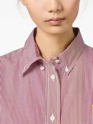 Miu Miu Striped Buttoned Shirt
