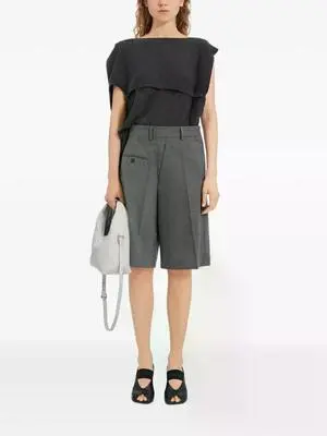 MAISON MARGIELA Button Detail Shorts - Grey