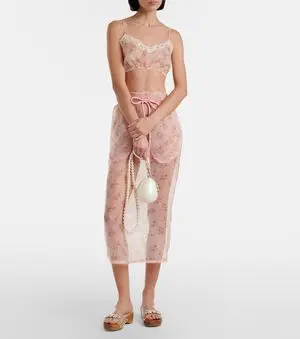 Simone Rocha Embellished Pvc Clogs