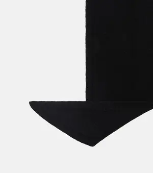 Simone Rocha Embellished Cashmere Scarf