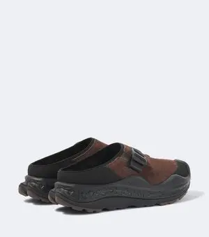 Hoka One One Ora Primo Ext Suede Mules - Brown