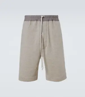 Rick Owens Cotton-blend Shorts - Grey