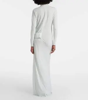 COURREGES Jersey Maxi Dress