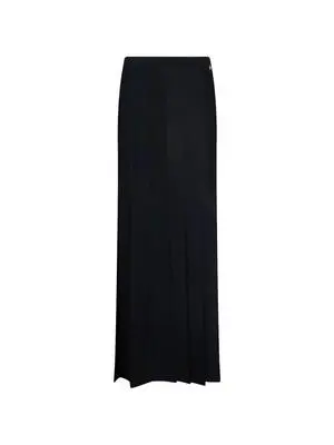 Liu Jo High-waisted Fringed Skirt - Black
