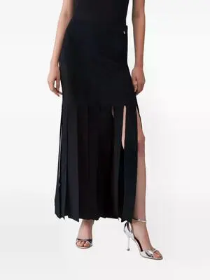 Liu Jo High-waisted Fringed Skirt