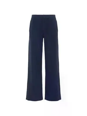 Xirena Elasticated Wide Leg Track Pants - Blue
