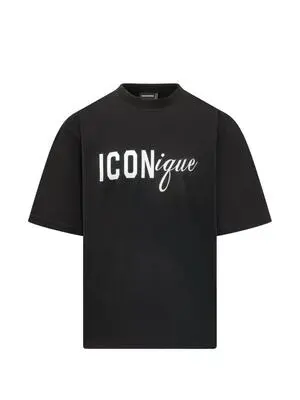 Dsquared2 Iconique Loose Fit T-shirt - Black