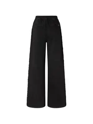 Pinko Lace-detail Flared Trousers