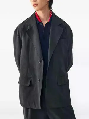 STUDIO TOMBOY Maxi Blazer - Black