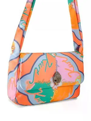 Kurt Geiger Knot-strap Printed Shoulder Bag