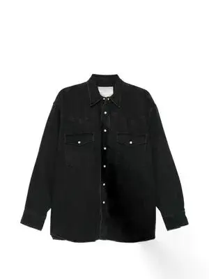Studio Nicholson Mylo Denim Shirt Black
