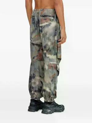 DIESEL® Stitched Trousers - Blue
