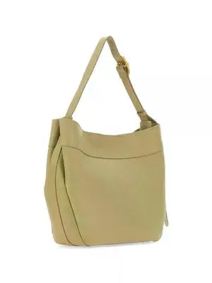 GIANNI CHIARINI Selena Grained Buckle Shoulder Bag